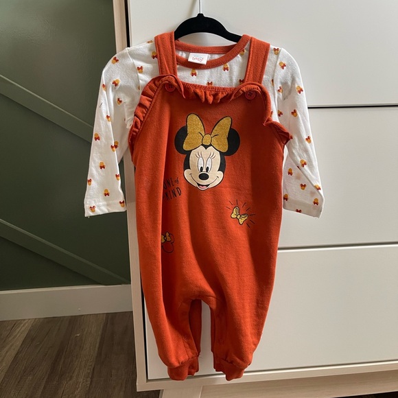 Disney | One Pieces | Disney Baby Minnie Mouse Overalls | Poshmark